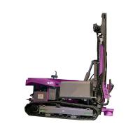 China Hydraulic Rotary Drilling Rig 78KW Diesel Borehole Solar Pile Drilling Rig Machine for sale