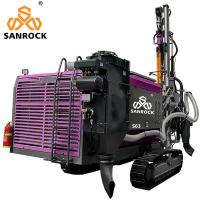 China Zero Emission Drilling Rig 30m Depth Rotary Blast Hole Drilling Equipment Hydraulic Crawler DTH Drilling Rig for sale