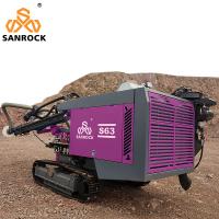 China Integrated Surface Drilling Machine Mining Hydraulic Blast Hole DTH Drilling Rig 30m for sale