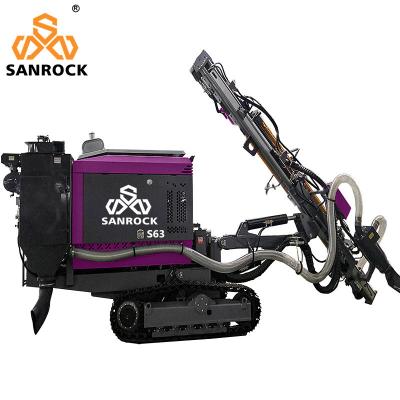 China Surface Blast Hole Drilling Machine With Dust Collection System Mining Hydraulic Diesel DTH Drilling Rig for sale