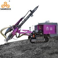 China Hard Rock Borehole Drilling Rig Hydraulic DTH Drilling Machine Crawler Drilling Rig for sale