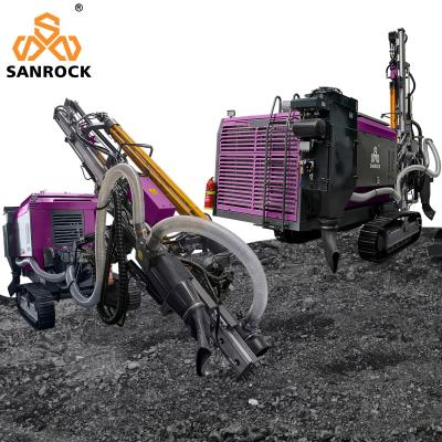China Crawler Integrated Drilling Equipment 206KW Diesel Hydraulic Mining Rotary DTH Drilling Rig for sale
