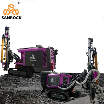 China Integrated Blast Hole DTH Drilling Rig Hydraulic Mining Equipment 206KW for sale