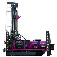 China Portable Water Well Drilling Rigs Hydraulic Bore hole 260m Deep Well Drilling Equipment for sale