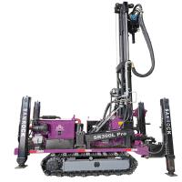China 78kw Diesel Water Well Drill Rig Hydraulic Rotary Borehole  Portable Water Drilling Rig for sale
