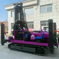 China 260m Deep Water Well Drilling Rig Rotary Borehole Hydraulic Water Well Drilling Rig Machine for sale
