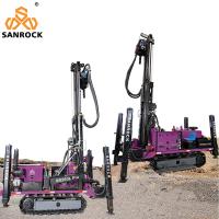 China Portable Water Well Drilling Rigs Hydraulic Bore hole 260m Deep Well Drilling Equipment for sale