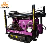 China Crawler Water Borehole Drilling Equipment 200Meters Deep Water Well Drilling Rigs for sale
