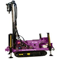 China 73KW Diesel Engine Water Well Drilling Machine Hydraulic Borehole Water Well Drill Rig for sale