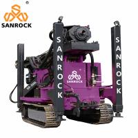 China Small Water Well Drilling Rig 91KW Diesel Engine Full Hydraulic Water Drilling Rigs for sale
