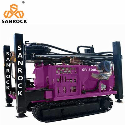 China Portable Water Well Rig Borehole 300m High efficiency Water Well Drilling Machines for sale