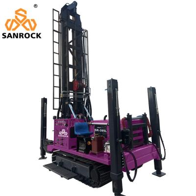 China Crawler Well Drilling Equipment Borehole 400m Deep Hydraulic Water Well Drilling Rig for sale