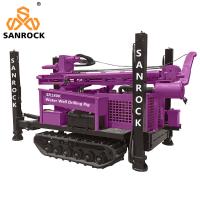 China Full Hydraulic Well Drilling Equipment Rotary Borehole 180m Deep Water Well Drilling Rig for sale