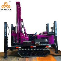 China Hydraulic Water Drilling Rig Bore hole 180m Depth Crawler Water Well Drilling Rig Machine for sale