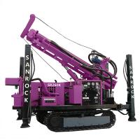 China Full Hydraulic Crawler Water Well Drilling Rig 400m Depth Water Drilling Rig Machine for sale