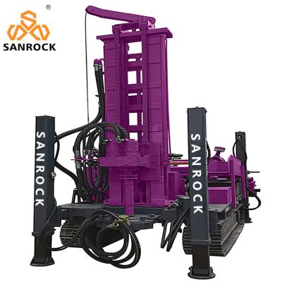 China Rotary Borehole 300m Water Drilling Equipment Hydraulic Water Well Drilling Rig for sale