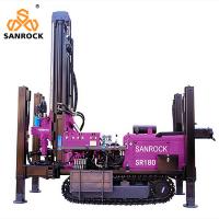 China Deep Water Drilling Rigs Borehole 180m Portable Hydraulic Water Well Drilling Rig for sale