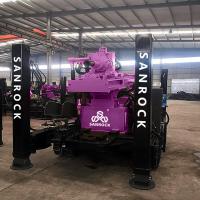 China Portable Hydraulic Water Well Drilling Rig Rotary Borehole Water Drilling Machine for sale