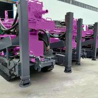 China 70KW Crawler Water Well Drilling Rig Hydraulic Borehole Deep Water Well Drilling Machine for sale