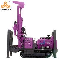 China Mobile Water Well Drill Rig Bore Hole Deep 300m Hydraulic Water Well Drilling Machine for sale