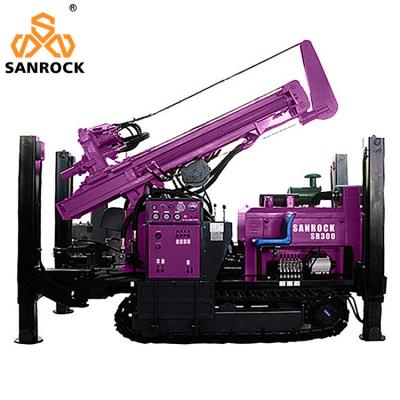 China Crawler Water Drilling Rigs Full Hydraulic Water Borehole Drilling Equipment for sale
