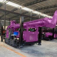 China Diesel Water Well Drilling Rig Hydraulic Crawler Water Well Drilling Equipment for sale