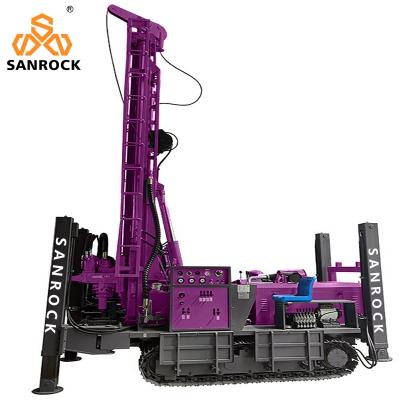 China Hydraulic Water Well Drilling Machine Borehole 350m Deep Small Water Well Drilling Rig for sale