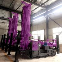 China 800m Deep Water Drilling Rigs Diesel Engine 194KW Hydraulic Water Well Drilling Machine for sale