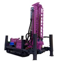 China 800m Deep Water Drilling Rigs Diesel Engine 194KW Hydraulic Water Well Drilling Machine for sale