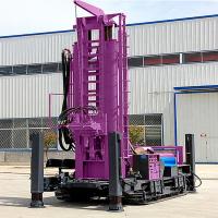 China Crawler Water Drilling Machine for Deep Water Well Drilling Equipment 6300×2300×2650mm for sale