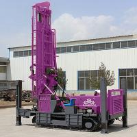 China 800m Deep Water Drilling Rigs Diesel Engine 194KW Hydraulic Water Well Drilling Machine for sale