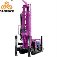 China 800m Deep Water Drilling Rigs Diesel Engine 194KW Hydraulic Water Well Drilling Machine for sale