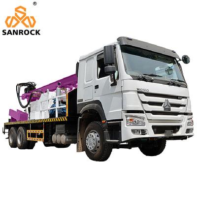 China Water Well Rig Hydraulic Bore hole Truck Mounted Water Well Drilling Rig Manufacturers for sale