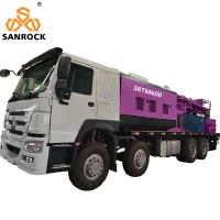 China Truck Mounted Water Well Drilling Rig Rotary Borehole Water Drilling Machine for sale