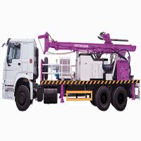 China Truck Mounted Water Well Drilling Rig With Mud Pump Deep Well Drilling Equipment for sale