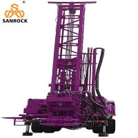 China Rotary Bore Hole Truck Mounted Water Well Drilling Rig Full Hydraulic Water Well Rig for sale