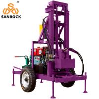 China Portable Water Well Drilling Equipment Hydraulic Small Water Drilling Rig Machine for sale