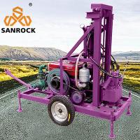 China Portable Water Well Drilling Rig Hydraulic Small Water Well Drilling Equipment for sale