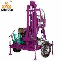 China Small Deep Water Well Drilling Rig Machine Portable Hydraulic Water Well Drill Rig for sale