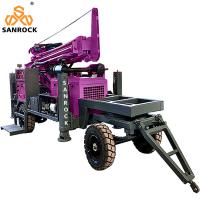China Hydraulic Water Well Drilling Rig Bore Hole 200m Deep Water Drilling Machine for sale