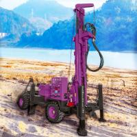 China Hydraulic Water Well Drilling Rig Bore Hole 200m Deep Water Drilling Machine for sale