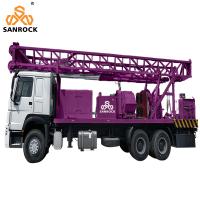 China Truck Mounted Water Well Drilling Rig Equipment Hydraulic Water Well Drilling Machine for sale