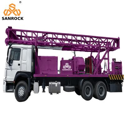 China Truck Mounted Water Well Drilling Rig Equipment Hydraulic Water Well Drilling Machine for sale
