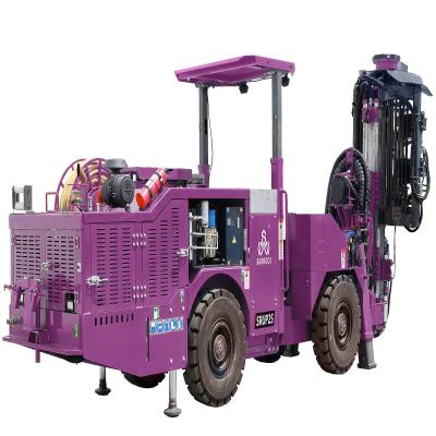 China Tunneling Borehole Drilling Rig Machinery Underground Jumbo Hydraulic Rock Drilling Rig for sale