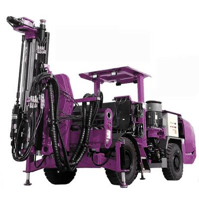 China Tunneling Rock Borehole Drilling Rig Hydraulic Machine Underground Jumbo Drilling Rig for sale