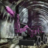 China Tunneling Scaler Machine Telescoping Boom and Tilting Breaker Head Adapt Underground Drilling Machine for sale