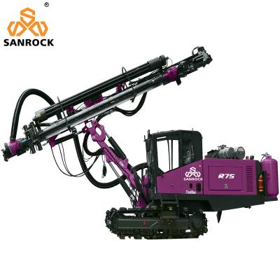 China Hydraulic Borehole Drilling Rig Machine Mining Crawler DTH Drilling Rig Equipment for sale