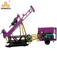 China Rotary Core Drilling Rig Geological Exploration Hydraulic Tunnel Drilling Rig for sale