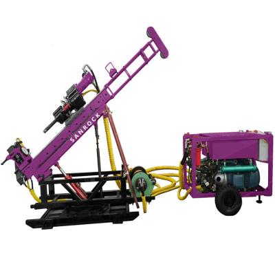 China Tunnel Hydraulic Drilling Machine Horizontal Rotary Borehole Drilling Equipment Sample Core Drill Rig for sale