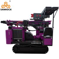 China Solar Ground Pile Driver Equipment Hydraulic Screw Pile Driving Rig for sale